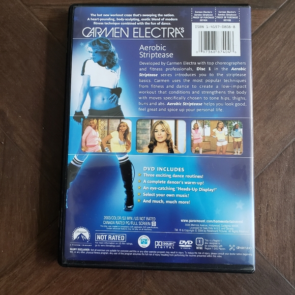 Carmen Electra | Media | Carmen Electra Aerobic Strip Tease Dvd | Poshmark